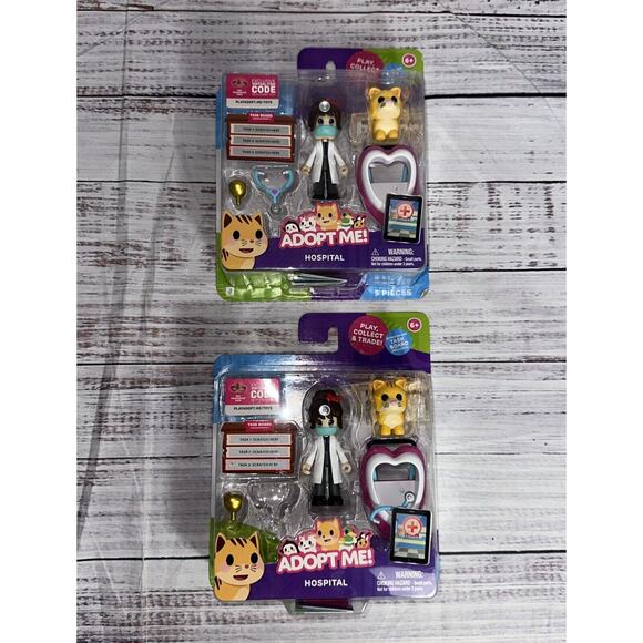 Adopt Me! | Toys | Adopt Me Dr Heart Ginger Cat Friends Hospital Pack ...